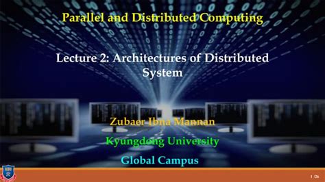 Lecture 2 Architectures Of Distributed System Pptx