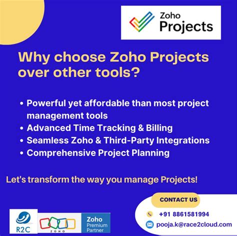 Zohoprojects Taskmanagement Workflowautomation Teamcollaboration Productivityboost