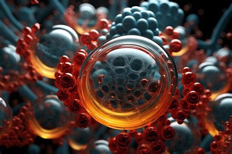 Premium Ai Image Nanotechnology Visualization