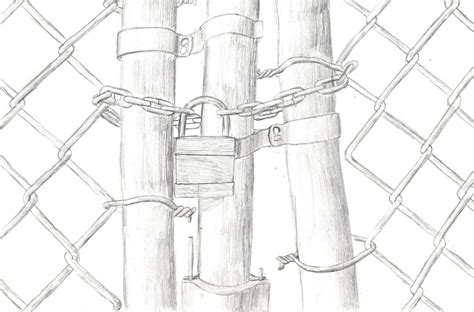 Chain Link Fence Gate By Bagnome On DeviantArt