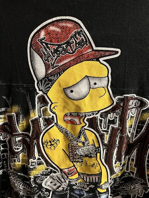 How To Draw Bart Simpson Gangster