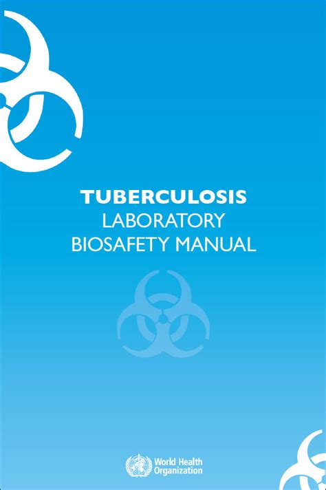 Tuberculosis Laboratory Biosafety Manual National Prevention Information Network Connecting