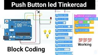 Tinkercad Push Button Led Tinkercad Push Button Tin Doovi
