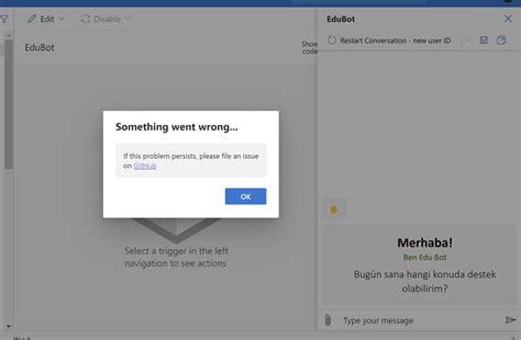 Chat Bot Starting Problem · Issue 9135 · Microsoftbotframework