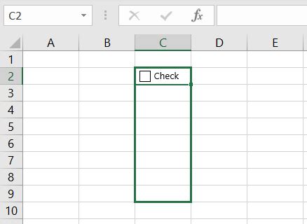 Using Check Boxes In Excel Fix All Excel Errors