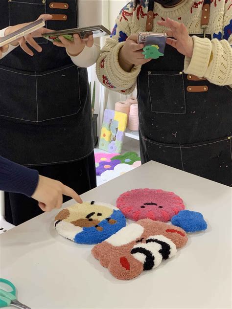 인천 터프팅 원데이클래스 미니러그 만들기 솜씨당