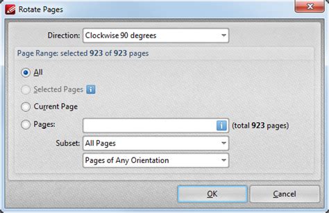 Tabs Guide Document Rotate Pages