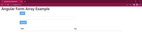 Github Mryenagandulaangular Formarray Example 2 This Project Describes About How To