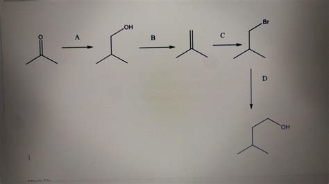 Solved Br ОН A C 二人 D ОН Chegg com