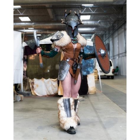 Dovahkiin Full Costume From Skyrim Pattern Tutorial Cosplay Foam Armor And Helmet Etsy