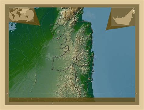 Fujayrah United Arab Emirates Physical Major Cities Stock