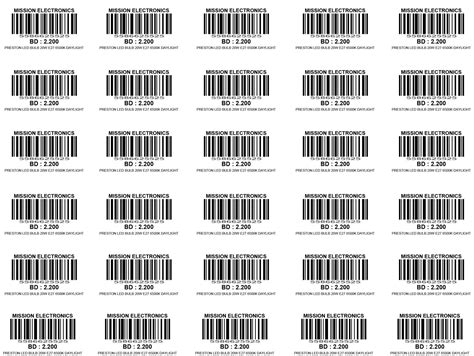 Barcode Templates