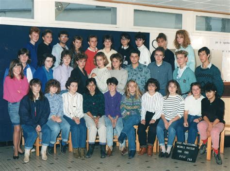 Photo De Classe 2 Ga De 1989 Lycée Jacques Duhamel Copains Davant