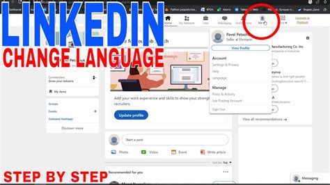 How To Change Language In Linkedin YouTube