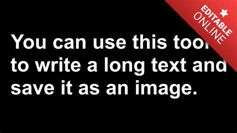 Plain Text On Black Background Text Effect Generator
