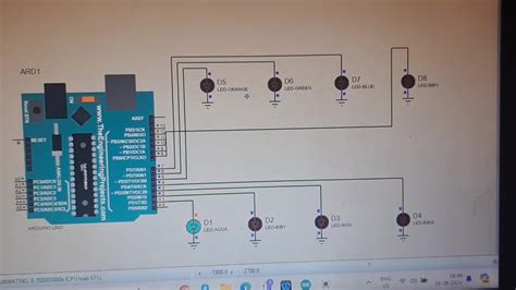 Barath Kumar On Linkedin Output Of 8 Leds Accessing Using Arduino Uno