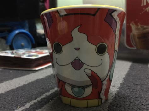 Original Jibanyan Yokai Watch Cup Hobbies And Toys Collectibles