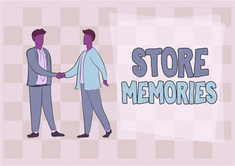 Conceptual Display Store Memories Business Concept A Systematic