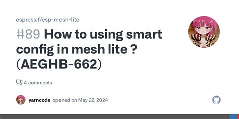 How To Using Smart Config In Mesh Lite Aeghb 662 · Issue 89