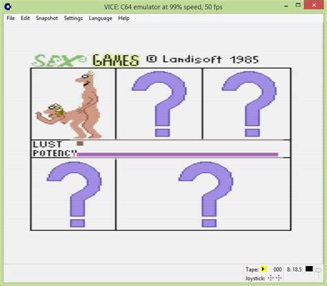 Download Sex Games Commodore My Abandonware