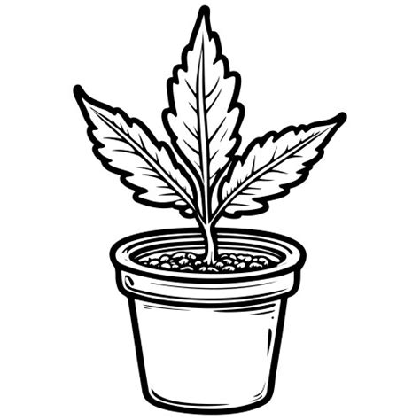 Pot Leaf Cartoon Vector Images Over 23000