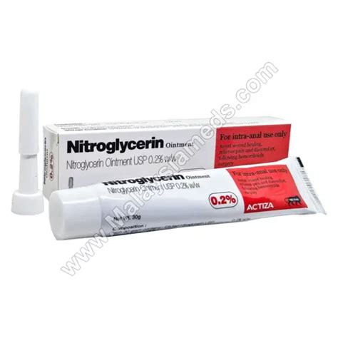 Nitroglycerin Ointment Malaysiameds