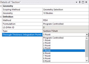Exploring The Ansys LS Dyna Thick Shell Element In Ansys Mechanical PADT