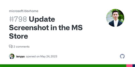 Update Screenshot In The Ms Store · Issue 798 · Microsoftdevhome · Github