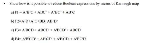 Solved Show How Is It Possible To Reduce Boolean