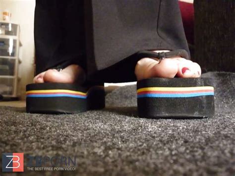 Krystal Models My Platform G String Roll Flops Zb Porn