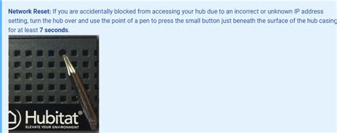 Can T Connect To Hub Novice Help Hubitat