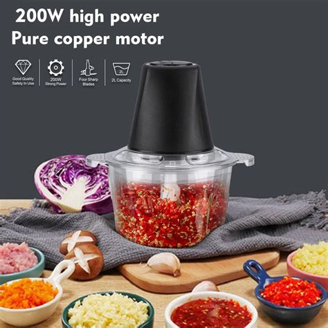 Raf Mini Food Processor 2 0l 600w 20x12x24 Cm Abqarybwn