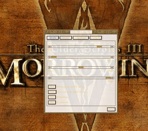 White Menu Background And Text Bug Openmw