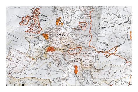 유럽 지도 스크랩북 사진 무료 고품질 사진 다운로드 Freepik