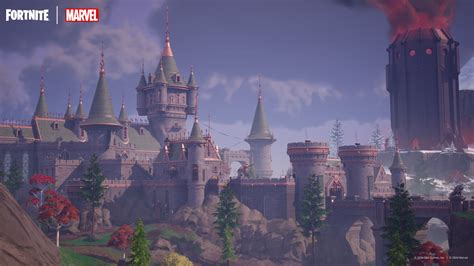 All Marvel Trophies In Castle Doom In Fortnite And Where To Find Them