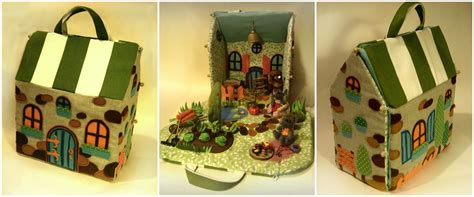 Кукольный домик сумка в интернет магазине на Ярмарке Мастеров Кукольные домики Санкт