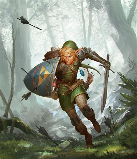 Art Heres Another Western Take On The Legend Of Zeldas Link