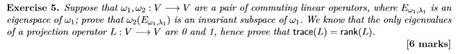 Exercise 5 Suppose That ω1 ω2 V V Are A Pair Of