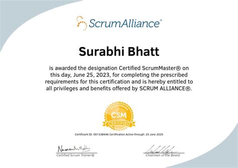 Surabhi Bhatt On Linkedin Im Happy To Share That Ive Obtained A New Certification Certified