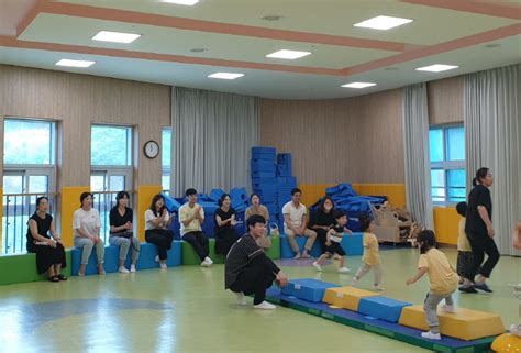 중도일보 당진 기지유치원 유아체육 공개수업 실시