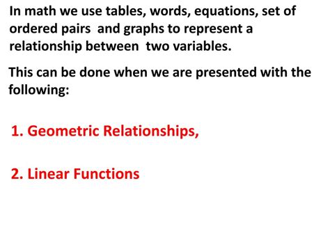 ppt 4 2 patterns and linear functions powerpoint presentation free download id 2627128