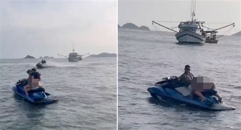 Tourists Stunned By Couple S Brazen X Rated Act At Resort Beach