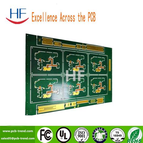 Polyimide Multilayer Pcb Rigid Flex Board Hf Pcb Hf China Manufacturer Integrated