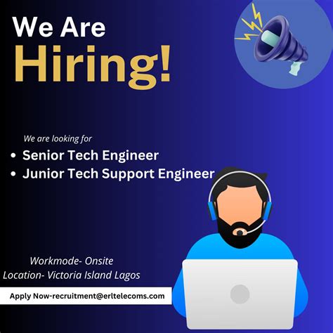 John Adebayo On Linkedin Hiring Techsupport Techrolesinlagos Telecomsvacancy Techengineer
