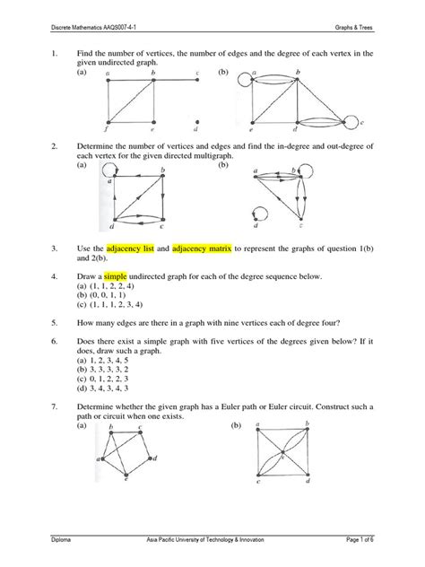 T7graphs Trees Pdf Vertex Graph Theory Combinatorics
