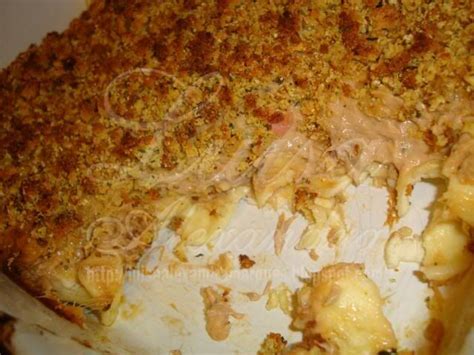 Atum Rosado Gratinado Com Massa E Broa Crocante Luísa Alexandra