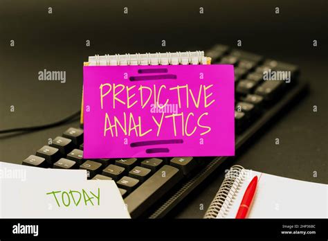 Text Sign Showing Predictive Analytics Conceptual Photo Optimize
