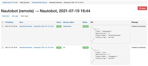 Nautobot Plugin Single Source Of Truth Ssot Network To Code