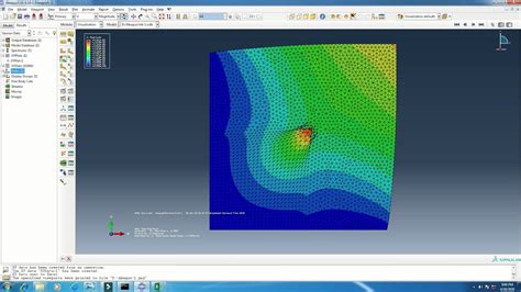 Abaqus Result Analysis Viewing The Results Of Your Simulation