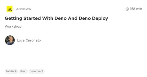 building web apps with deno